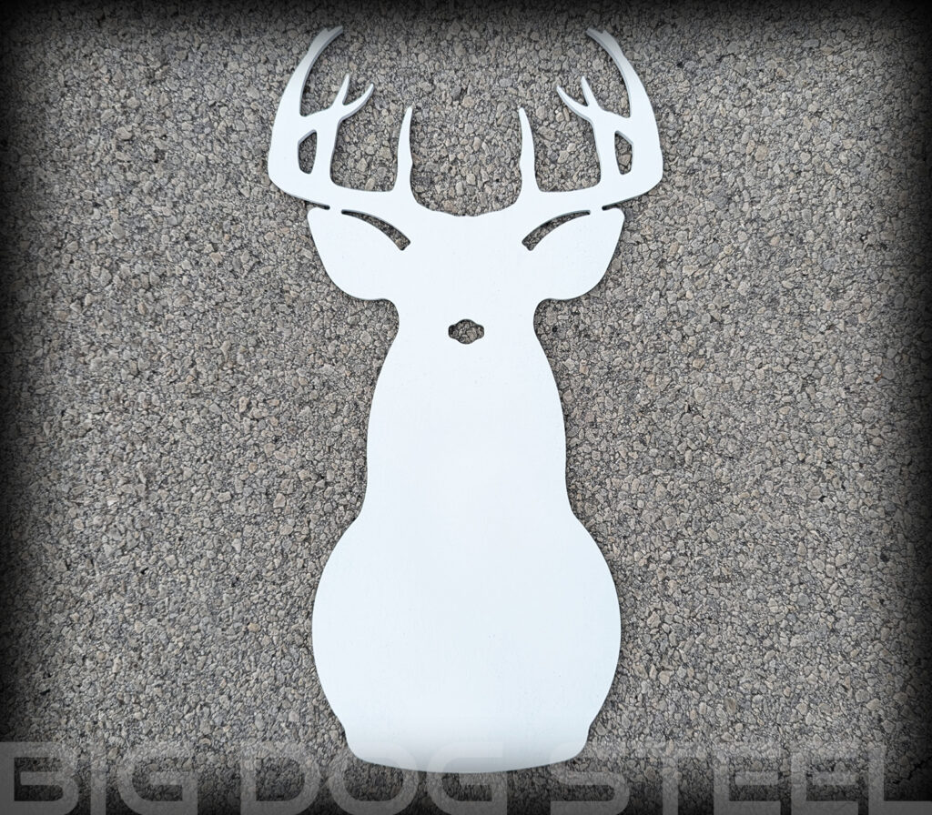 Big Dog Steel AR500 Whitetail Buck Target - BIG DOG STEEL
